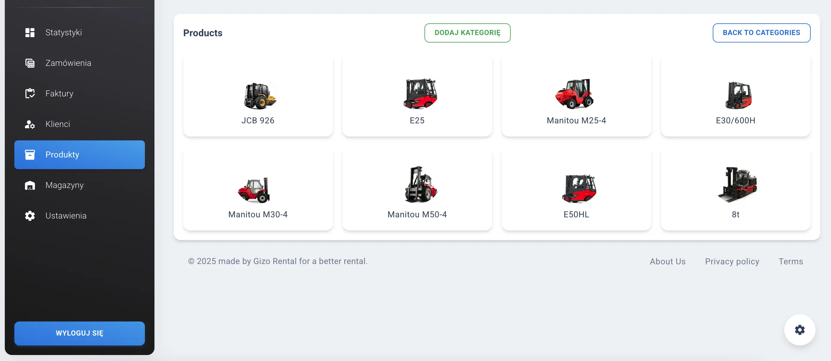 Case Study of a Heavy-Equipment Rental Management Platform